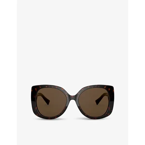 Versace Ve4387 Square-frame Sunglasses - Brown