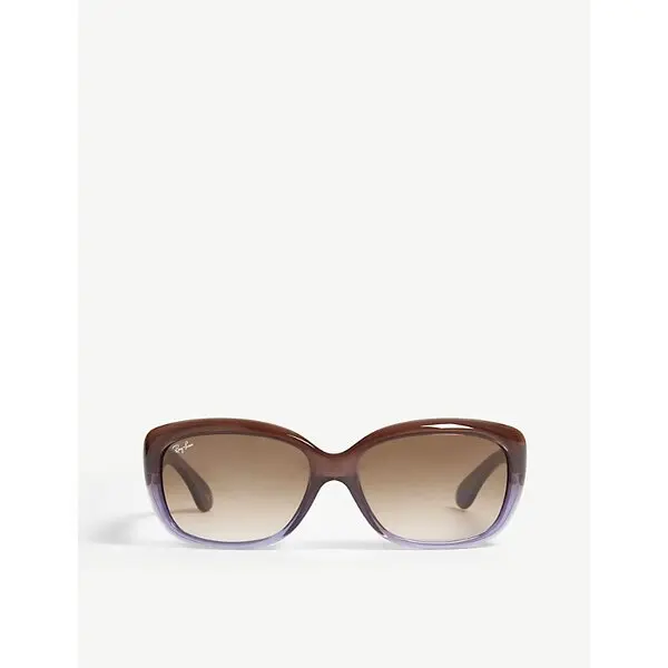 Ray-ban Rectangle Frame Sunglasses - Brown
