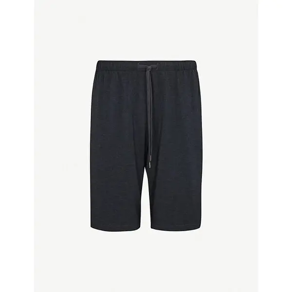 Derek Rose Stretch-modal Lounge Shorts - Anthracite