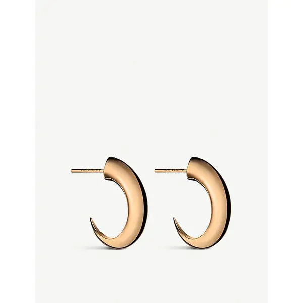 SHAUN LEANE Cat Claw Medium Hoop Earrings