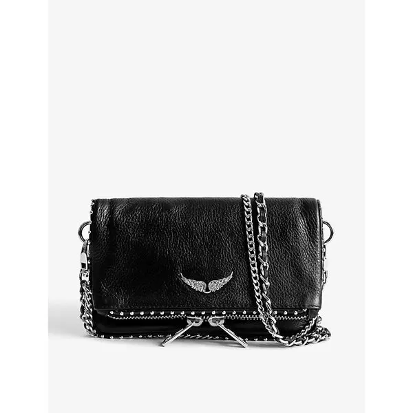 Zadig&Voltaire Mini Rock Leather Clutch