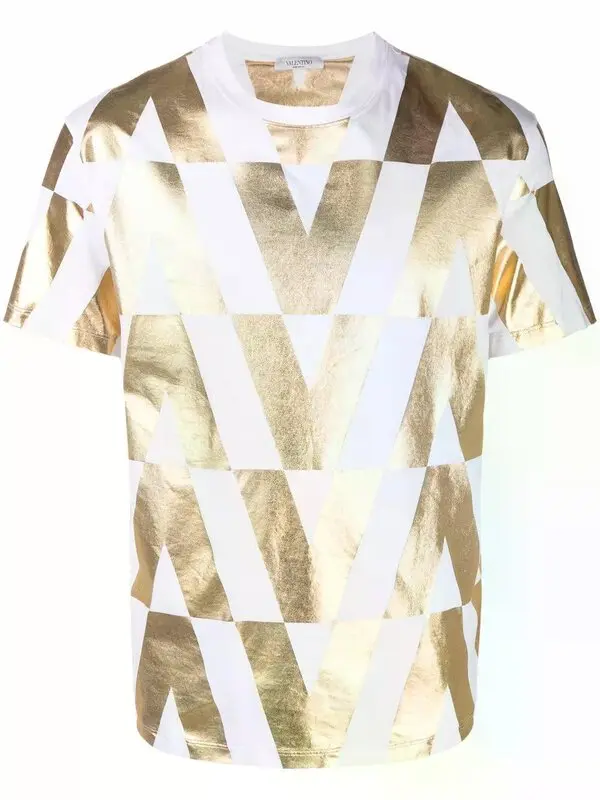 Valentino Garavani Logo Print Cotton T-shirt