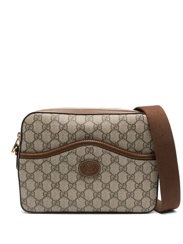 Gucci Gg Supreme Canvas Messenger Bag