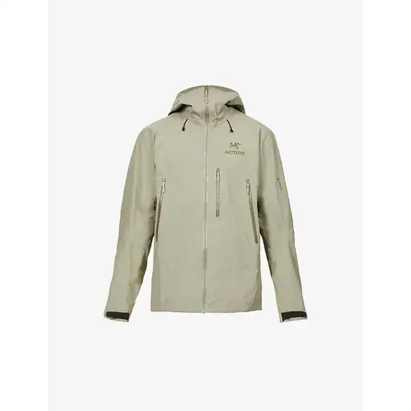 Arc'Teryx Beta Sv High-Neck Hooded Shell Jacket - Distortion