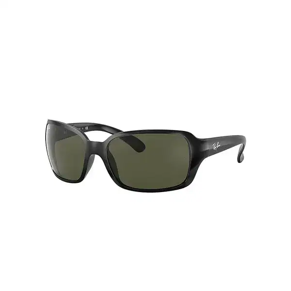 Ray-Ban Rb4068 Sunglasses Frame Green Lenses Polarized 60-17 - Black ...