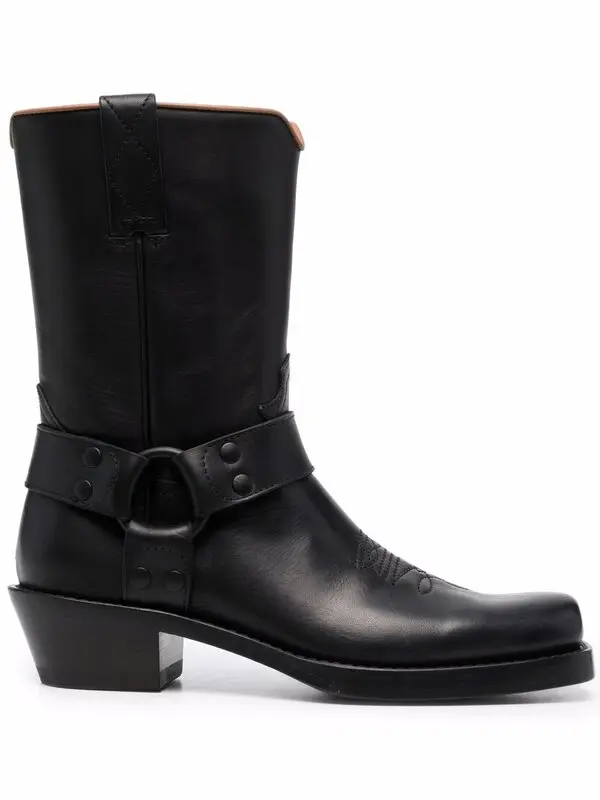 BOTTERO Embroidered Ankle Boots