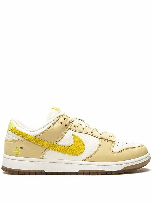 Nike Dunk Low Lemon Drop Sneakers - White