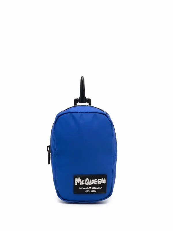 Alexander McQueen Logo-patch Mini Pouch