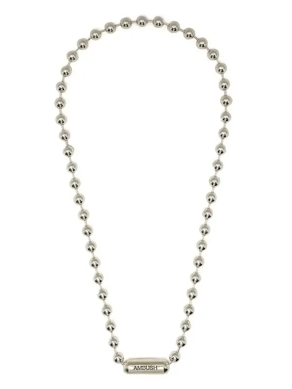 AMBUSH Bead-chain Necklace