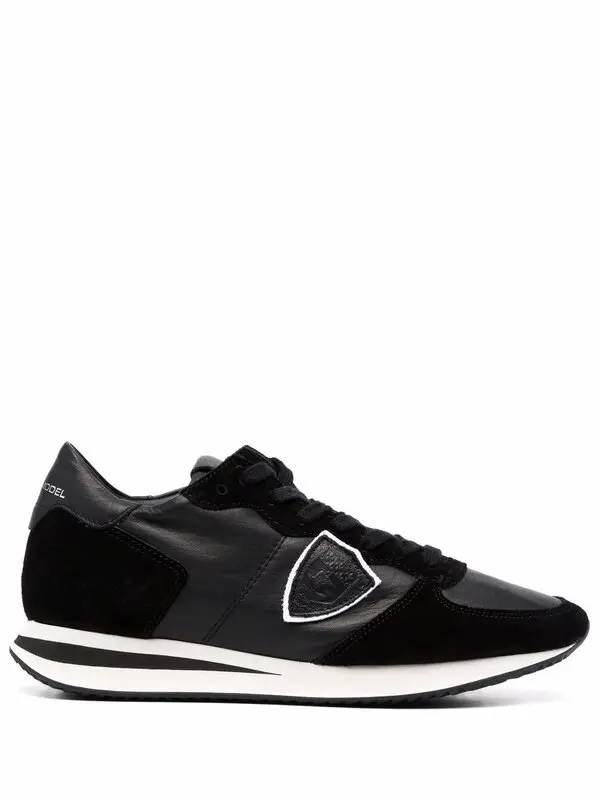 Philippe Model Logo Patch Sneakers