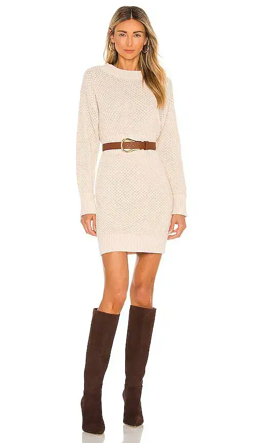 Cotton Sweater Dress