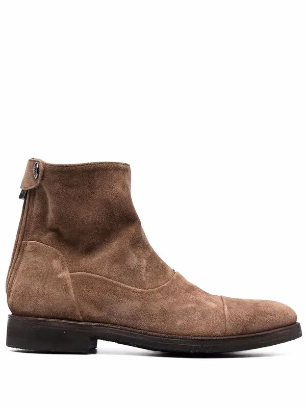 ALBERTO FASCIANI Suede Ankle Boots