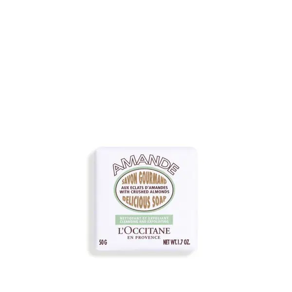 L'OCCITANE Almond Delicious Exfoliating Soap 1.7 Fl Oz