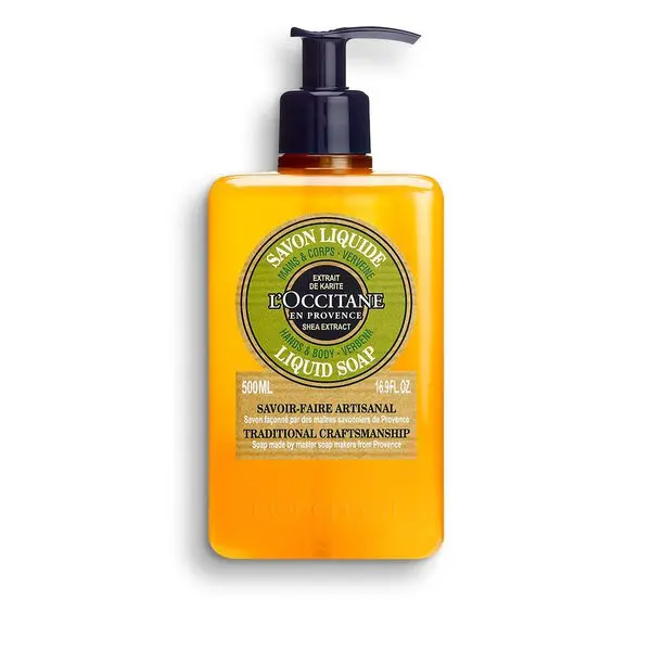 L'OCCITANE Shea Hands & Body Verbena Liquid Soap 16.9 Fl Oz