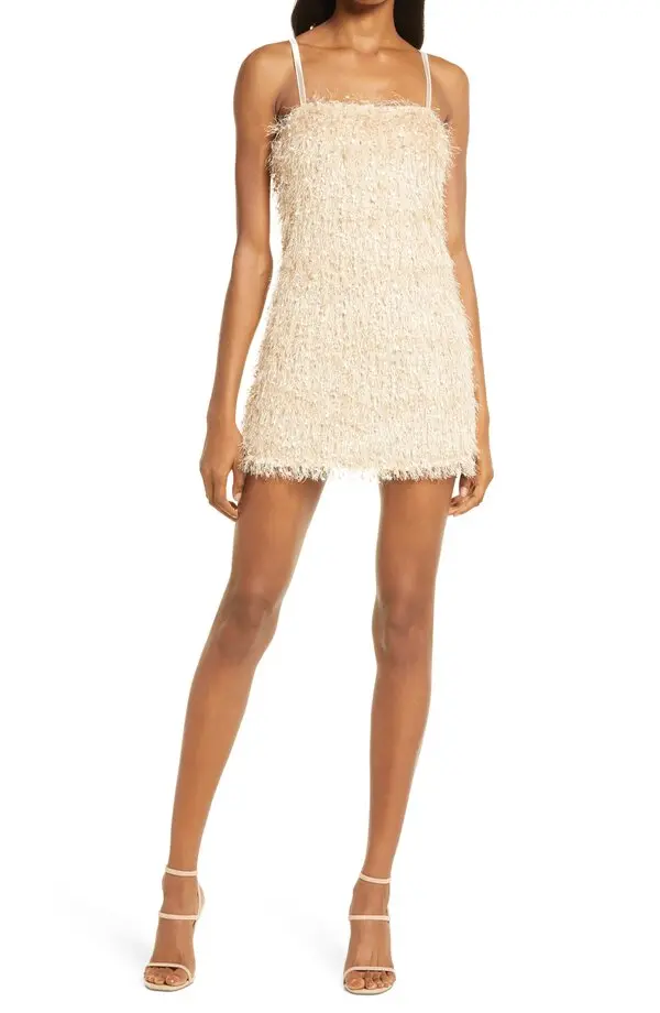open lace back dress Shimmy All Night Dress