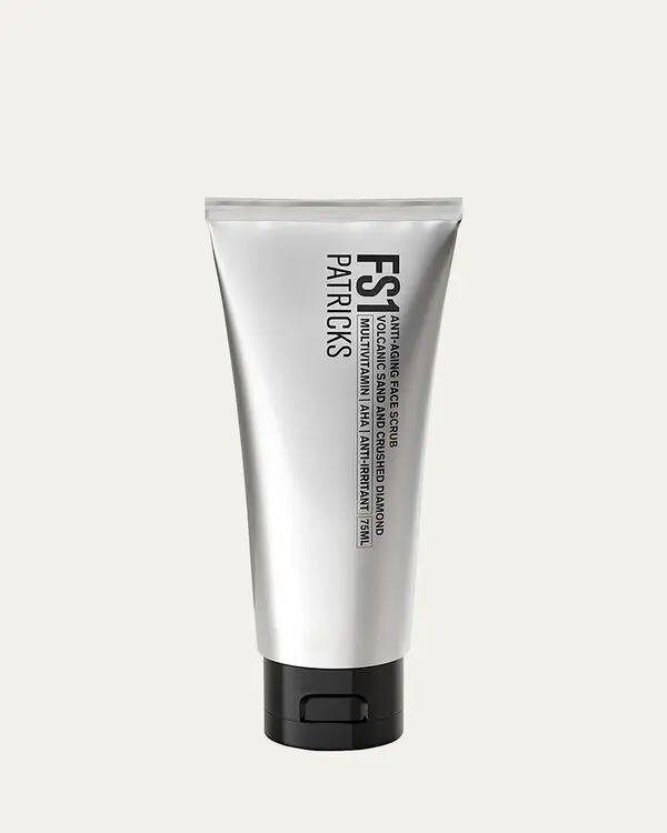 PATRICKS Volcanic Sand & Crushed Diamond Face Scrub, 2.5 Oz