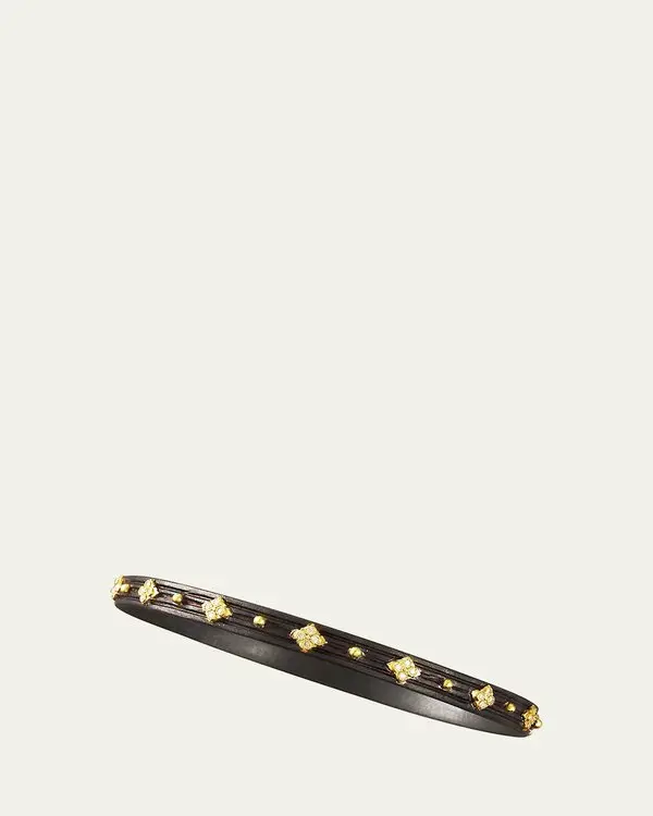 Armenta Crivelli Diamond Bangle - Yellow/black