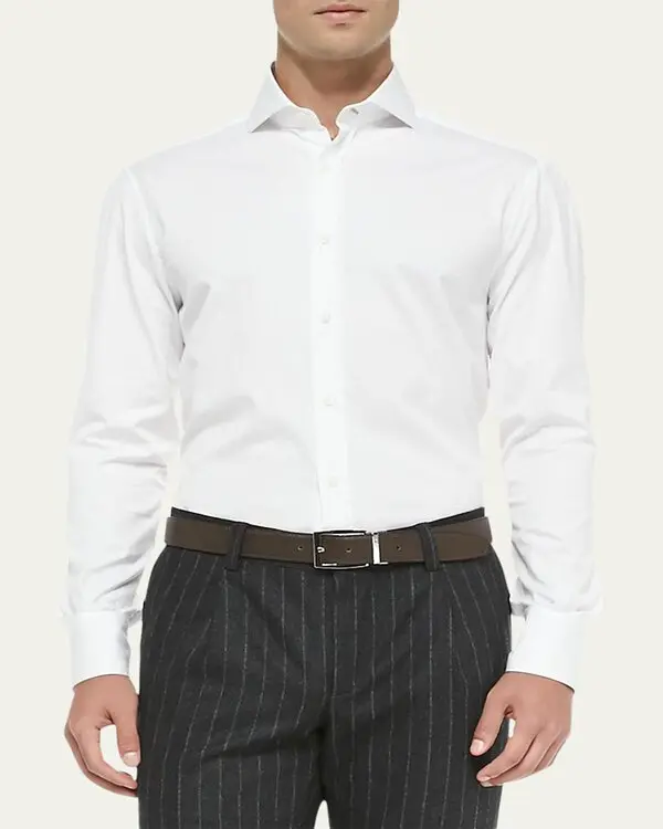 Brunello Cucinelli Button-down Slim-spread Collar Shirt