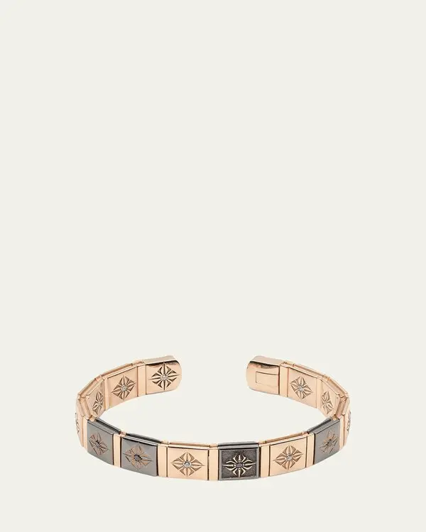 SHAMBALLA JEWELS 18k Rose Gold Diamond Cuff Bracelet - One-color