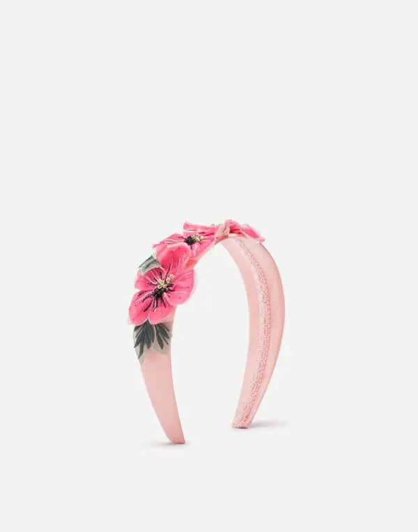 Dolce & Gabbana Headband With Floral Applique