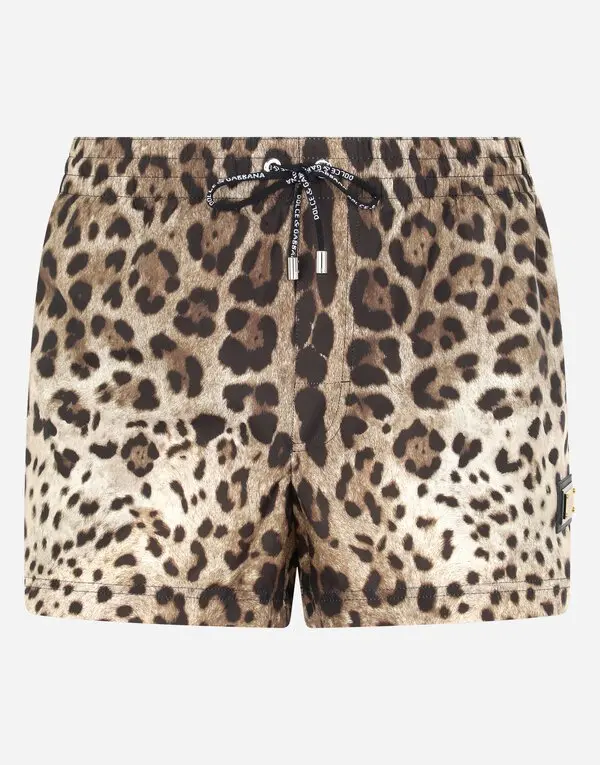 Dolce & Gabbana Boxer Corto - Leo Print