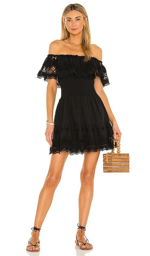 Lovers And Friends Dallas Mini Dress In Black - 30% Off | Editorialist