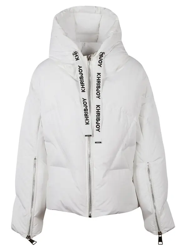 Khrisjoy Khris Iconic Puffer Jacket - White | Editorialist