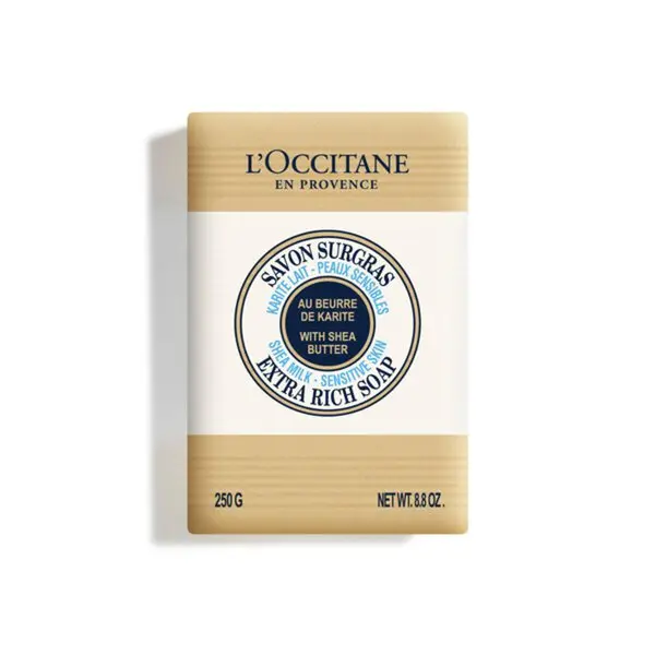 L'OCCITANE Shea Milk Sensitive Skin Extra Rich Soap 8.8 Fl Oz