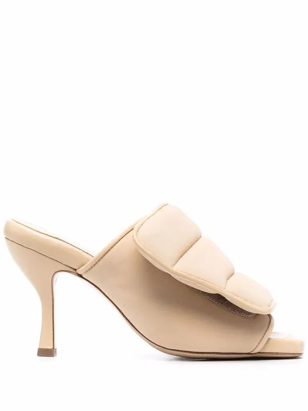 GIABORGHINI Touch-strap Sandals - Neutrals