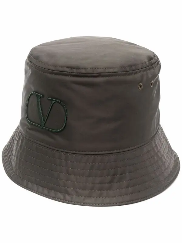 Valentino Garavani Vlogo Bucket Hat - Green