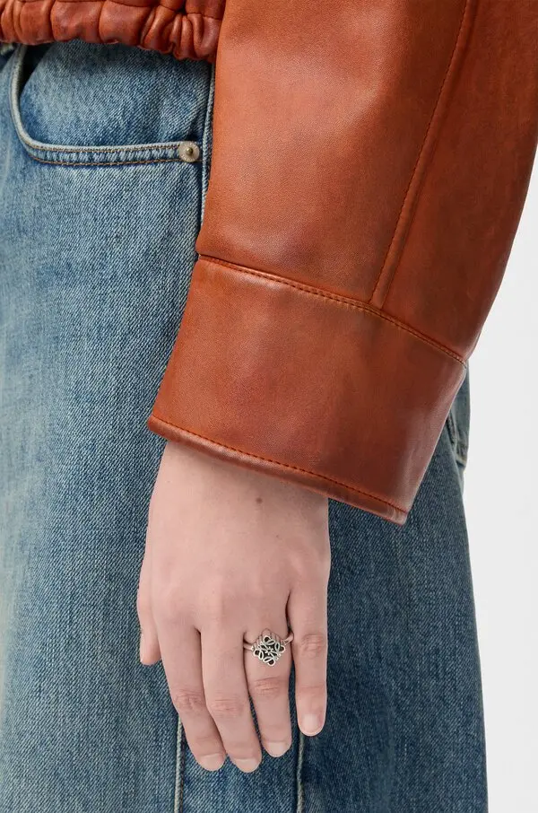 Loewe Anagram Ring - Silver