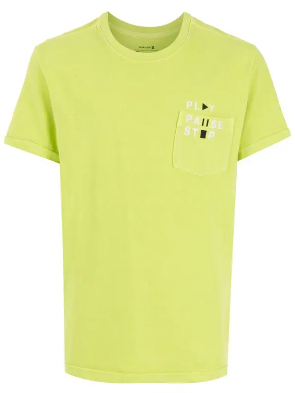 OSKLEN Play-pause-stop Crewneck T-shirt