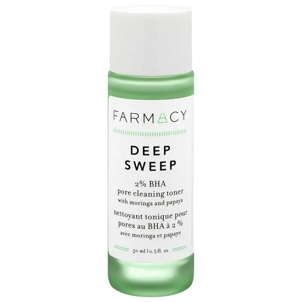 FARMACY Mini Deep Sweep 2% Bha Pore Cleaning Toner With Moringa + Papaya