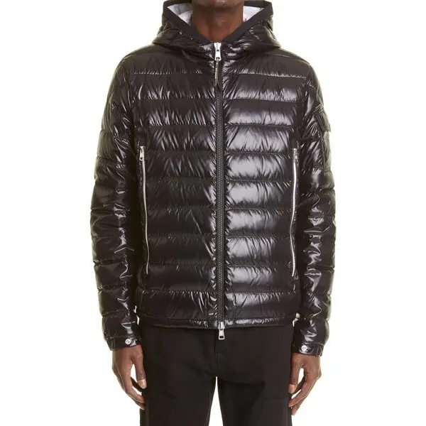 Moncler Galion Quilted Down Puffer Jacket - Black
