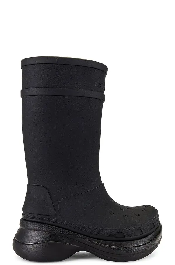 Balenciaga X Crocs Boot - Black
