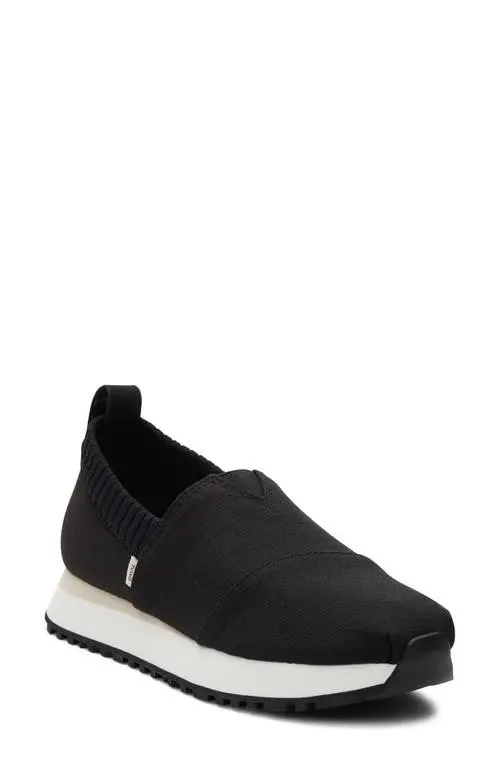 Toms Alp Resident 2.0 Knit Sneakers - Black Recycled Ripstop