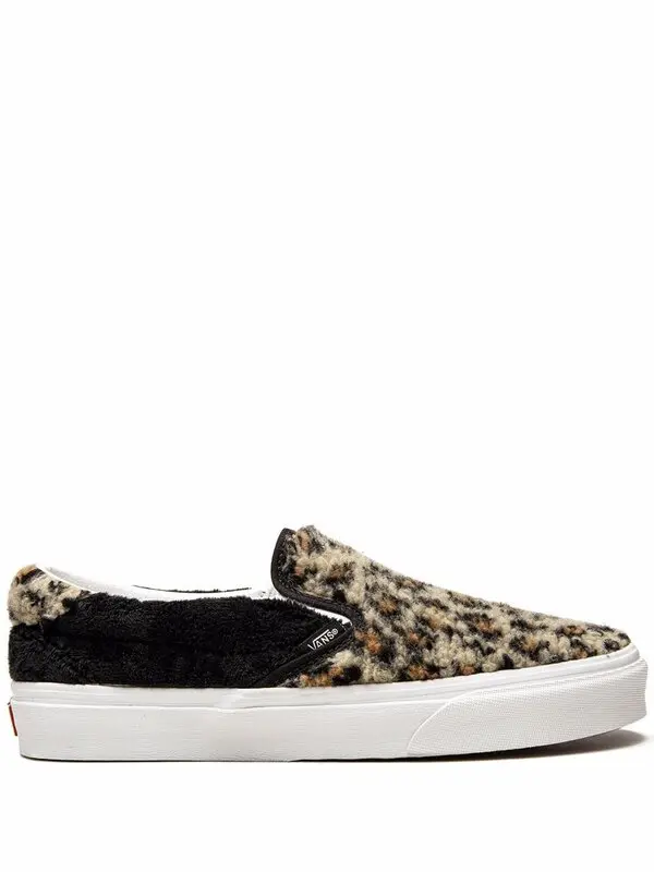 VANS Slip-on 59 Sherpa Leopard Sneakers - Neutrals