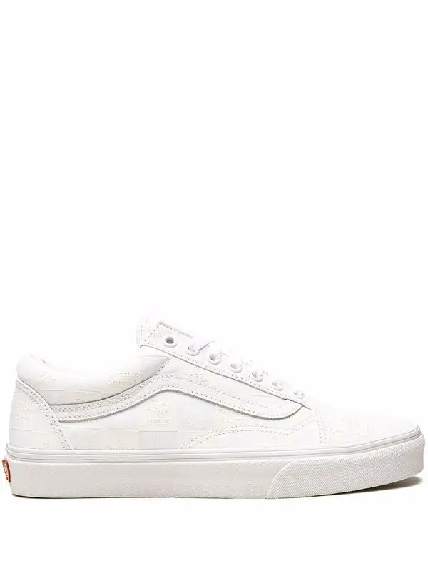 VANS Old Skool D.i.y. Checkerboard Sneakers - White