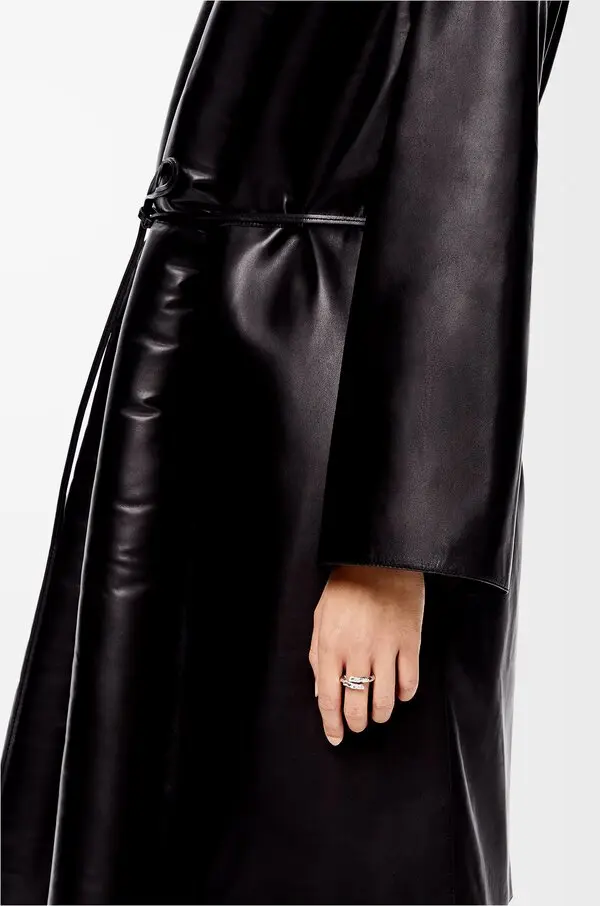 Loewe Nappa Twist Ring - Silver