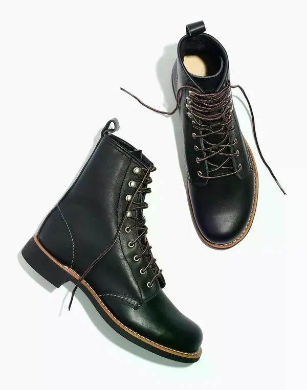 Madewell Red Wing® Silversmith Lace-up Boots - Black Boundary