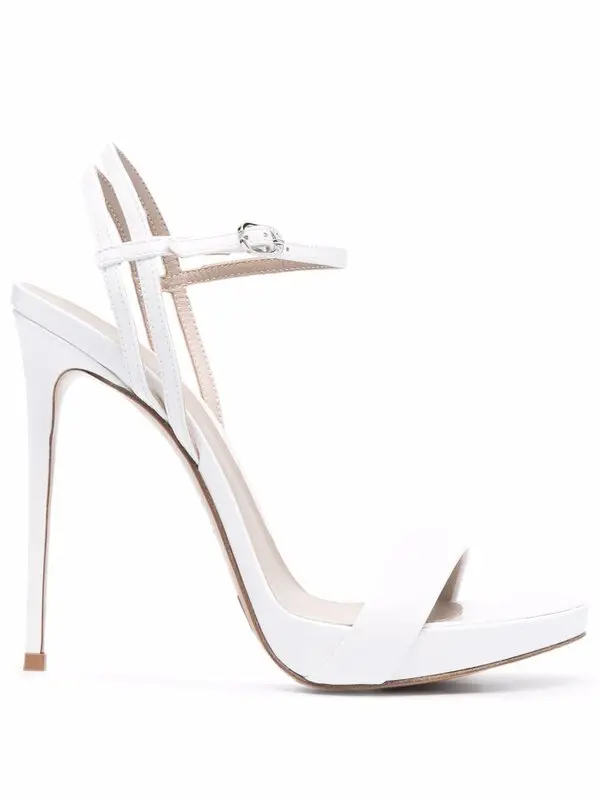 LE SILLA Gwen 120mm Sandals - White