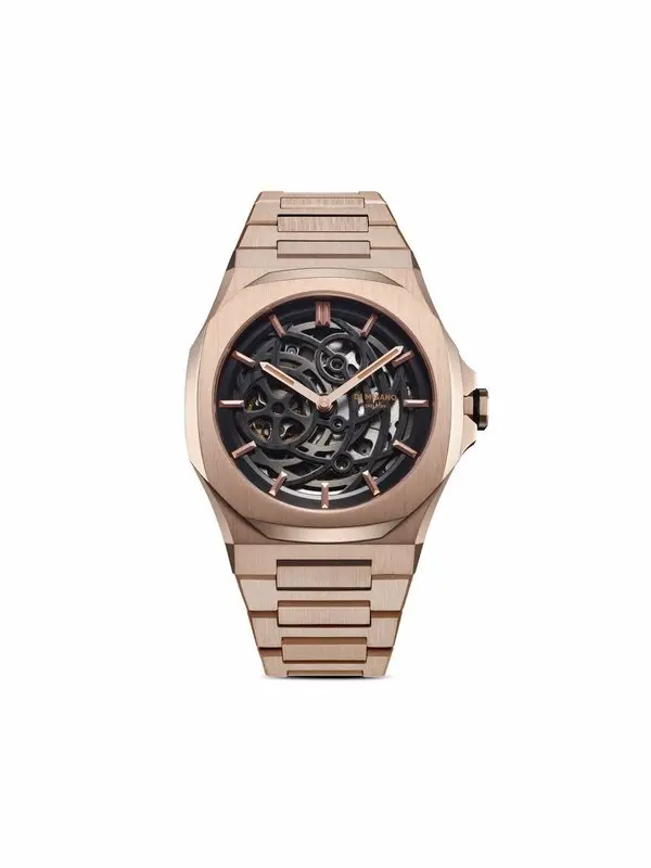 D1 MILANO Skeleton Bracelet 41.5mm - Black