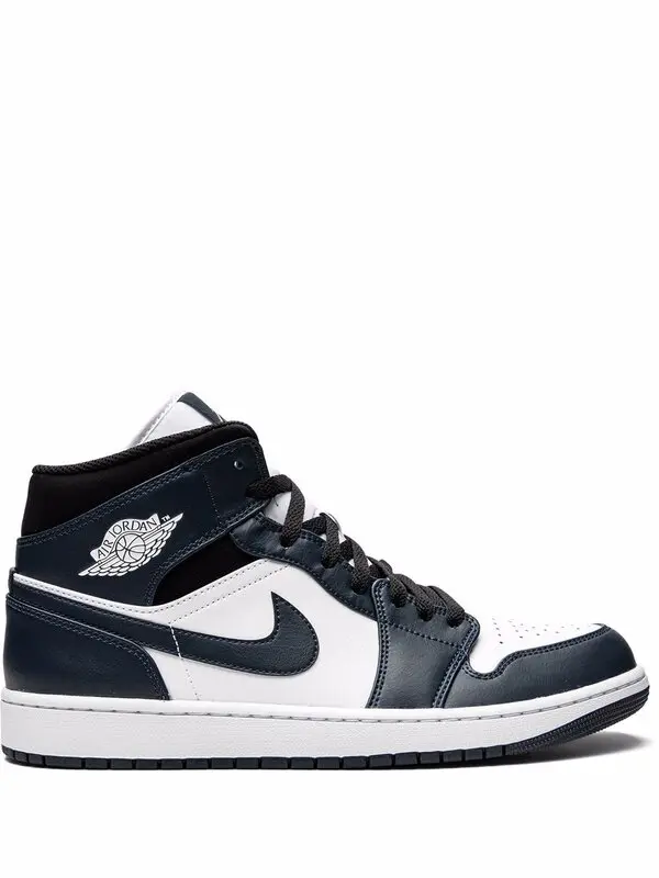 JORDAN 1 Mid Sneakers - Blue