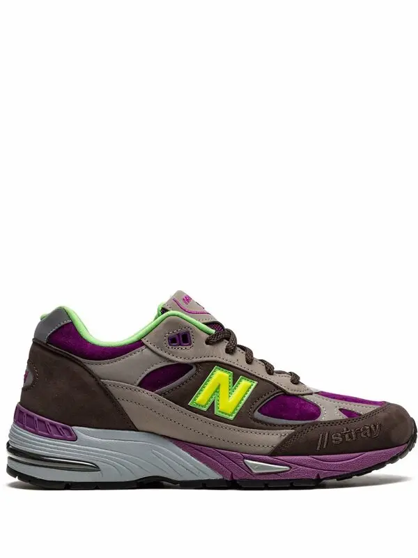 NEW BALANCE X Stray Rats 991 Sneakers - Grey