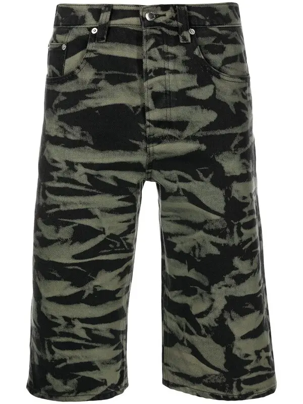 Alexander Wang Camouflage Knee-length Shorts