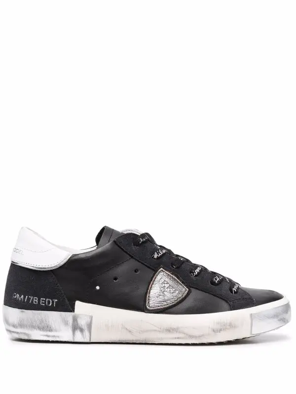 Philippe Model Prsx Lace-up Sneakers - Black