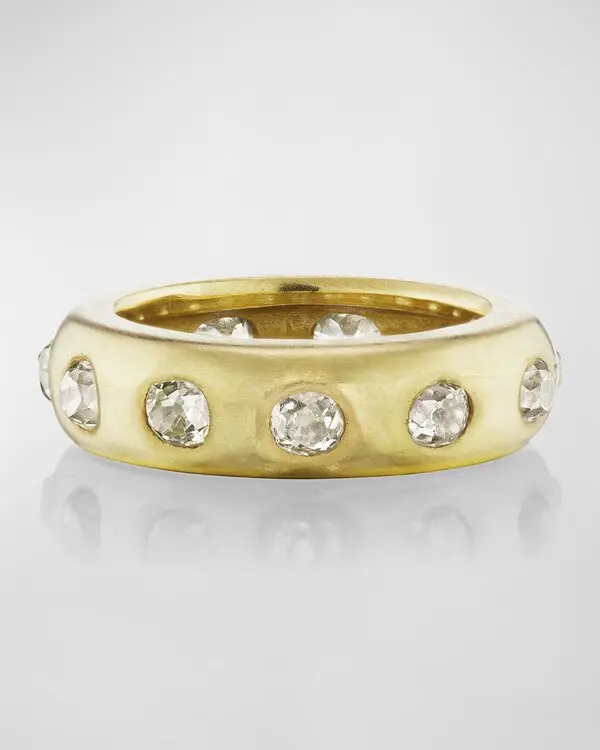 JENNA BLAKE Old Mine-cut Diamond Band Ring