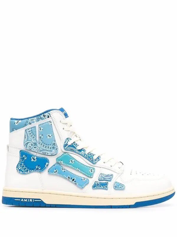 Amiri Skel High-top Sneakers - White