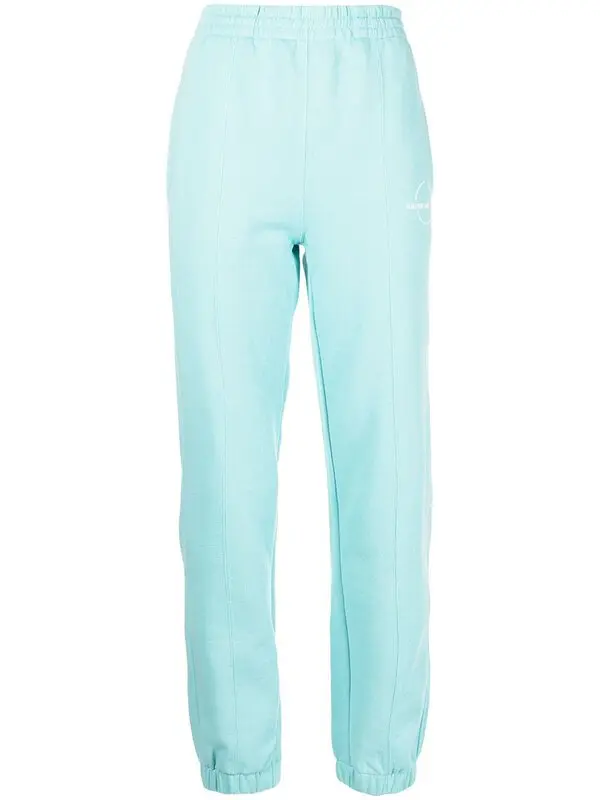 Helmut Lang Logo-embroidered Cotton Track Pants