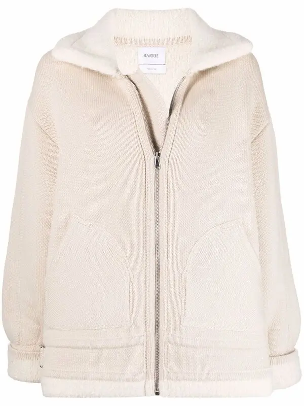 BARRIE Woven Bomber Jacket
